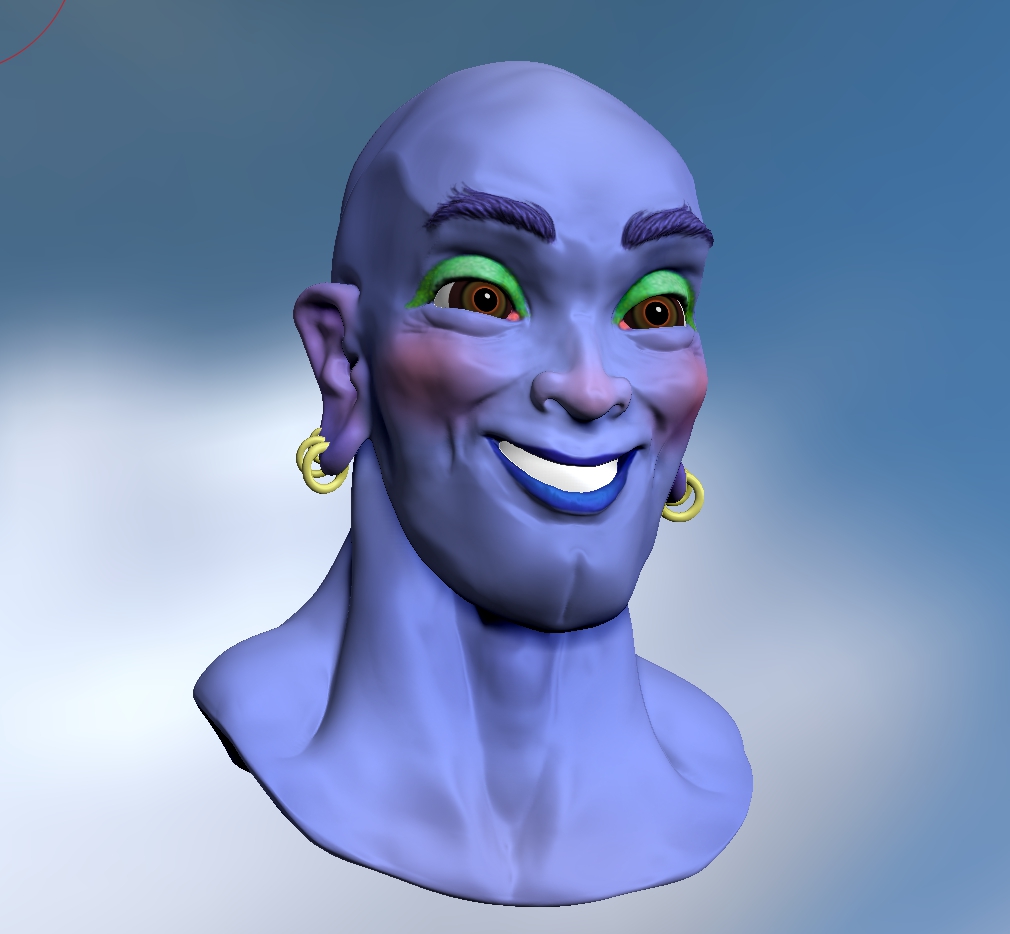 Head of a Genie. | LaSelznick's Blog